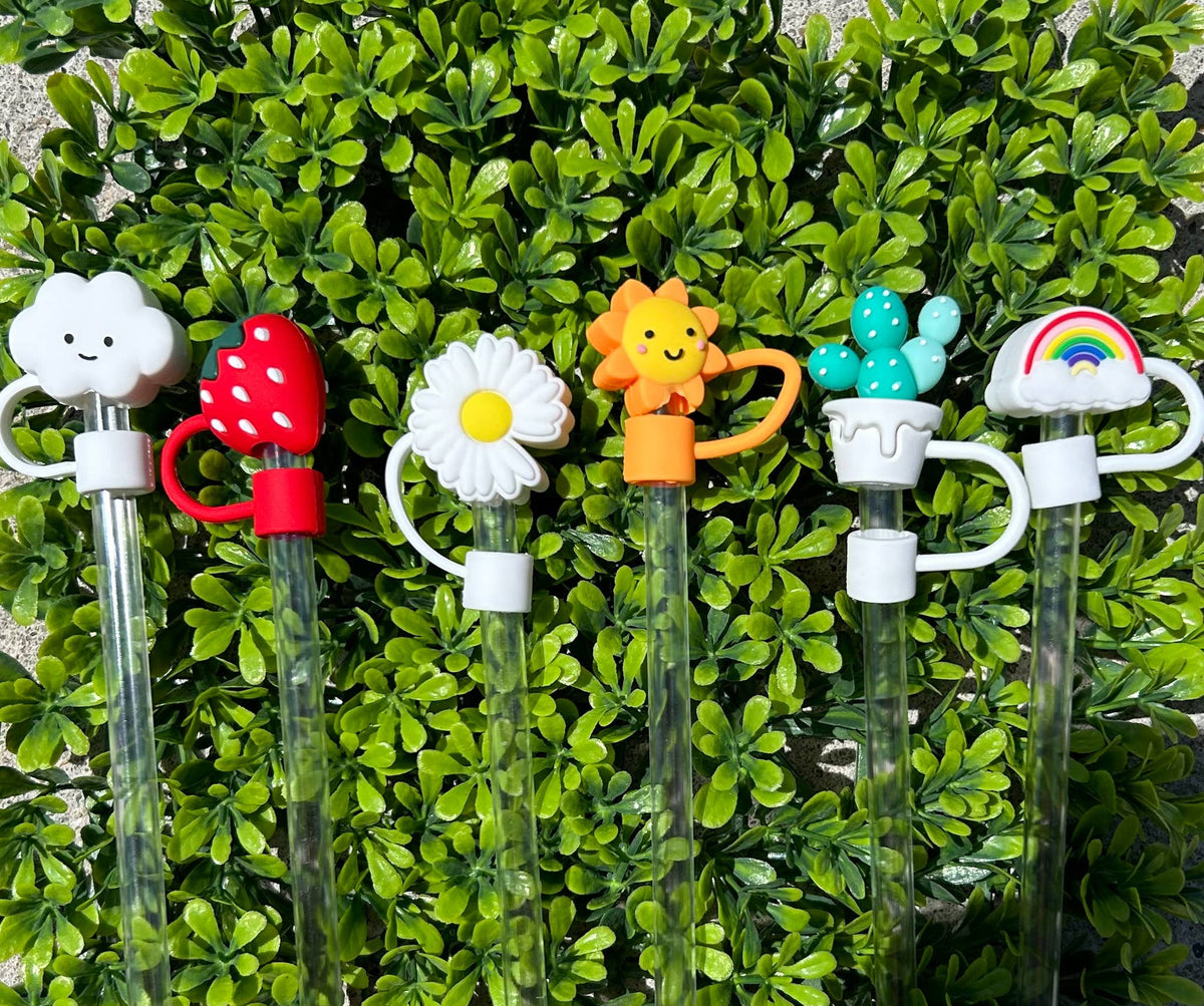 Straw Toppers: Summer – Pocketful of Posies