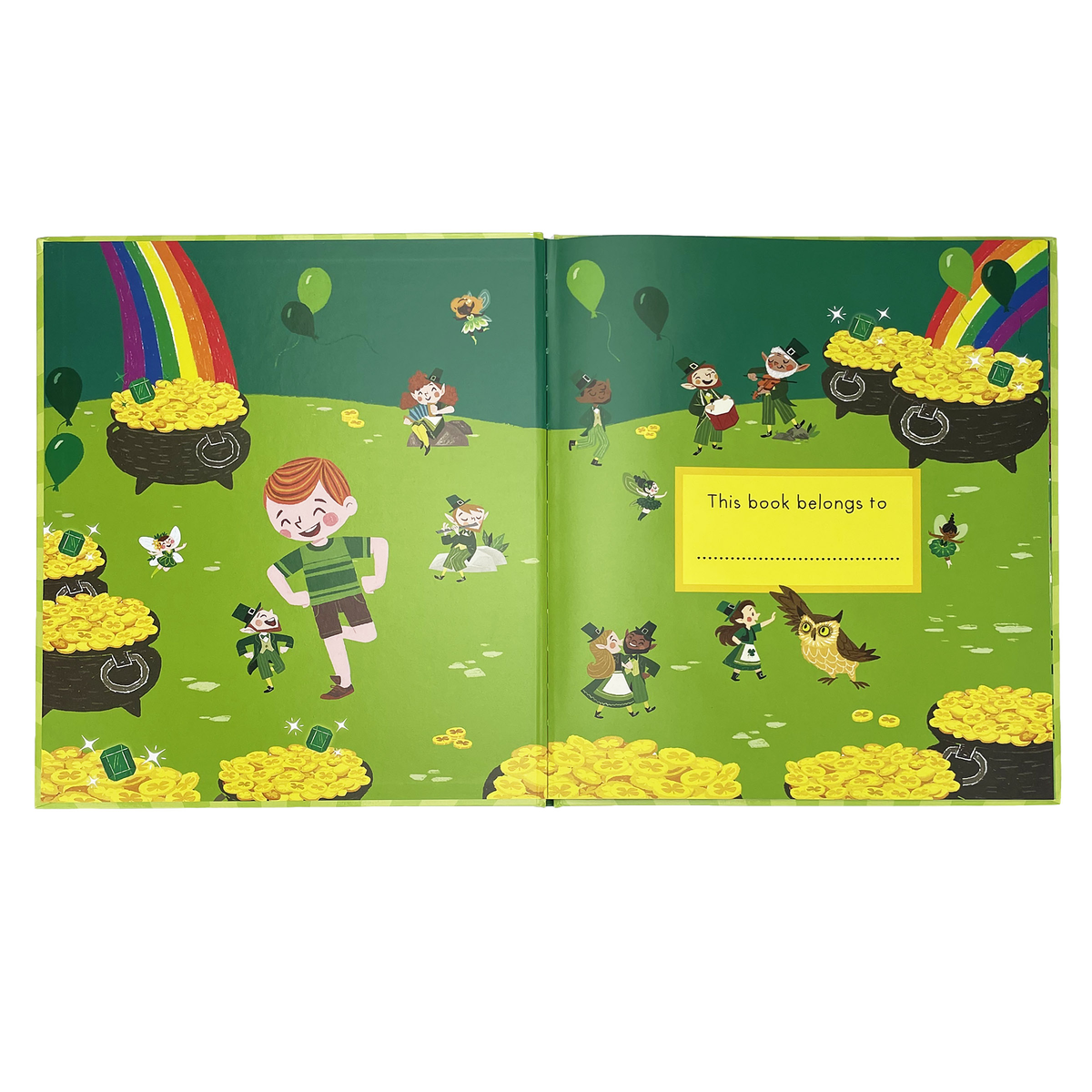 Leprechaun Luck & Find Board Book – Pocketful of Posies